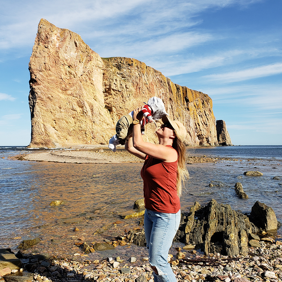 Kim Parent - Vivre en Gaspésie
